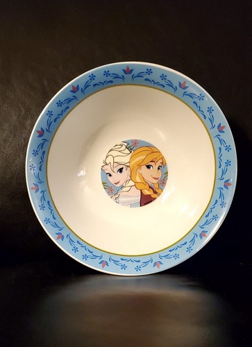 Disney's Movie FROZEN Ceral Bowl With Sisters Elsa and Anna | eBay