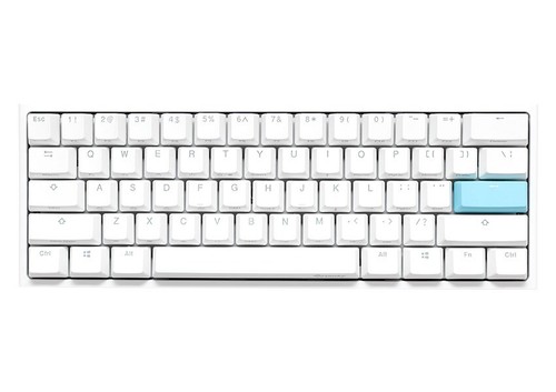 4710578296434 Ducky One 2 Mini Gaming Keyboard, MX-Blue, RGB-LED, white ...