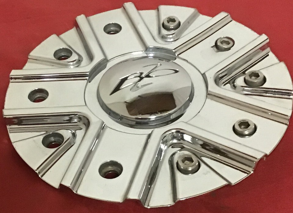 ONE USED BZO Wheels Chrome Custom Center Cap # C-184-CAP(DW326) 10583 ...