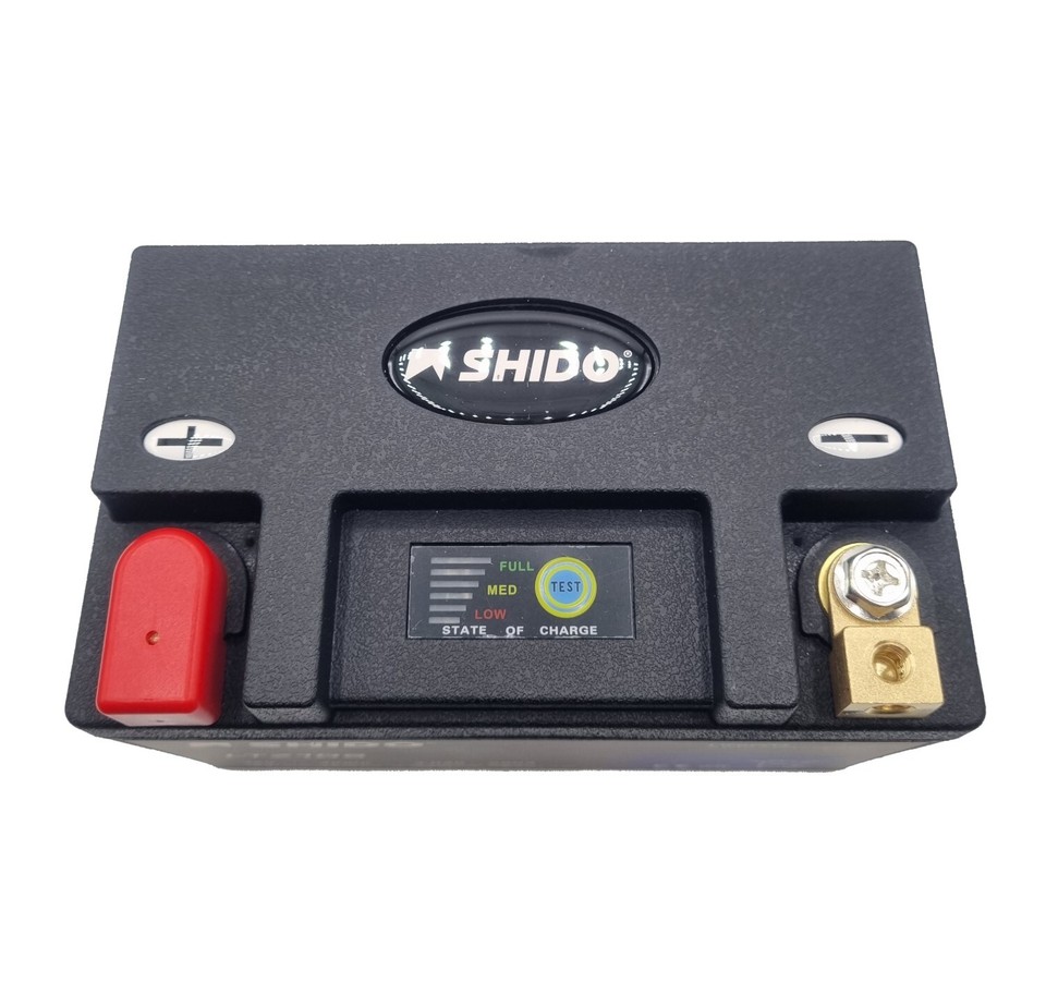 SHIDO LITHIUM ION LIGHTWEIGHT MOTORCYCLE BATTERY HONDA CBR600RR 2024 ...