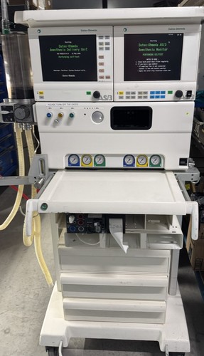 Datex Ohmeda AS3 Anesthesia system Powers Up Not Certified Sold As ...