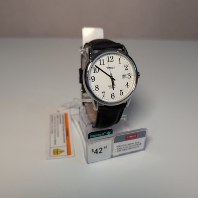 Brand New Timex TW2P75600 38mm White Dial Black Leather Strap Unworn | eBay