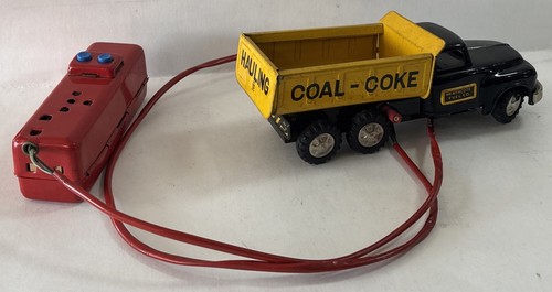 Vintage Linemar Battery Operated Coal-Coke Heathcote Fuel Co. Hauling ...