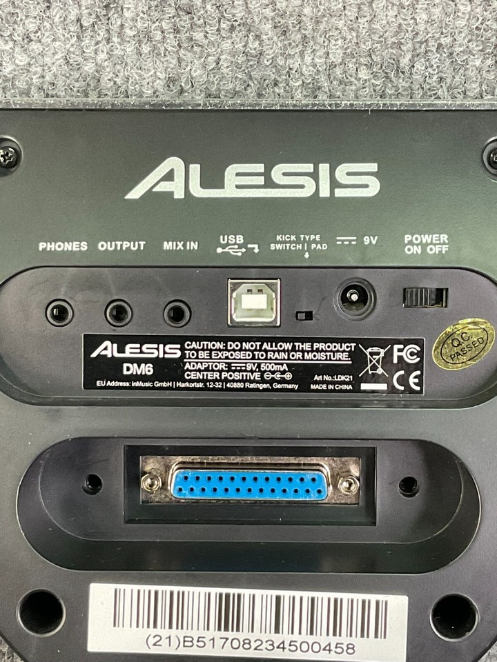 Alesis DM6 🥁 USB MIDI Electronic Drum Kit – Studio & Beginner Friendly ...