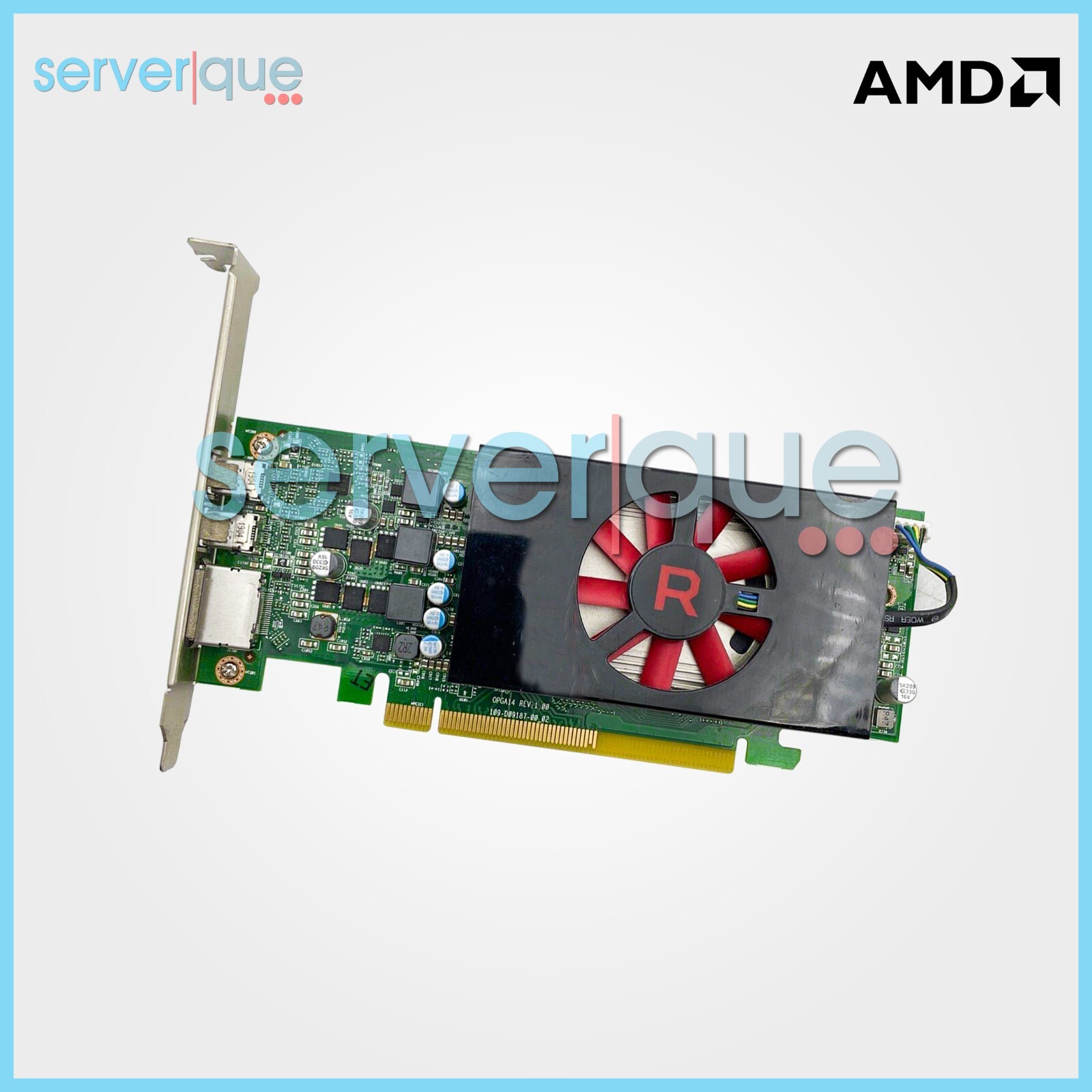 Dell AMD Radeon RX 550 4GB GDDR5 Mini Dual DP PCI-e 3.0 x8 Video ...