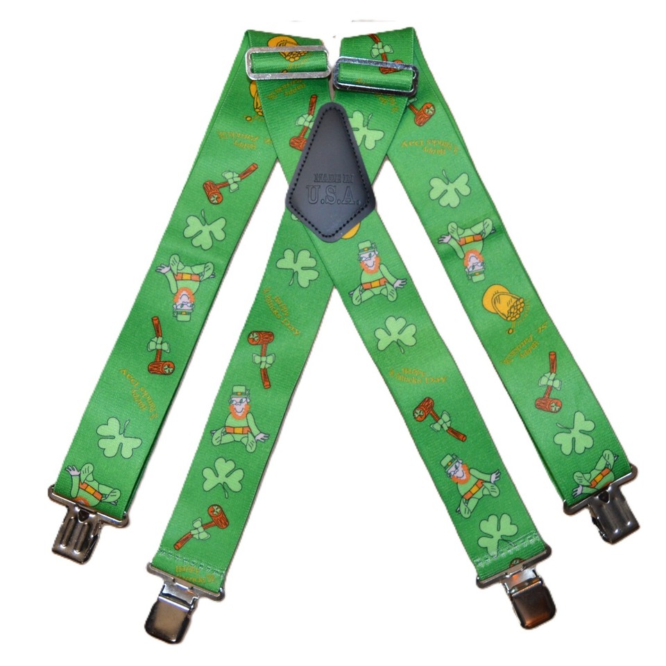 Men's Work Trouser Braces 2" Wide Heavy 50+ Designs - One Size Fits All ...
