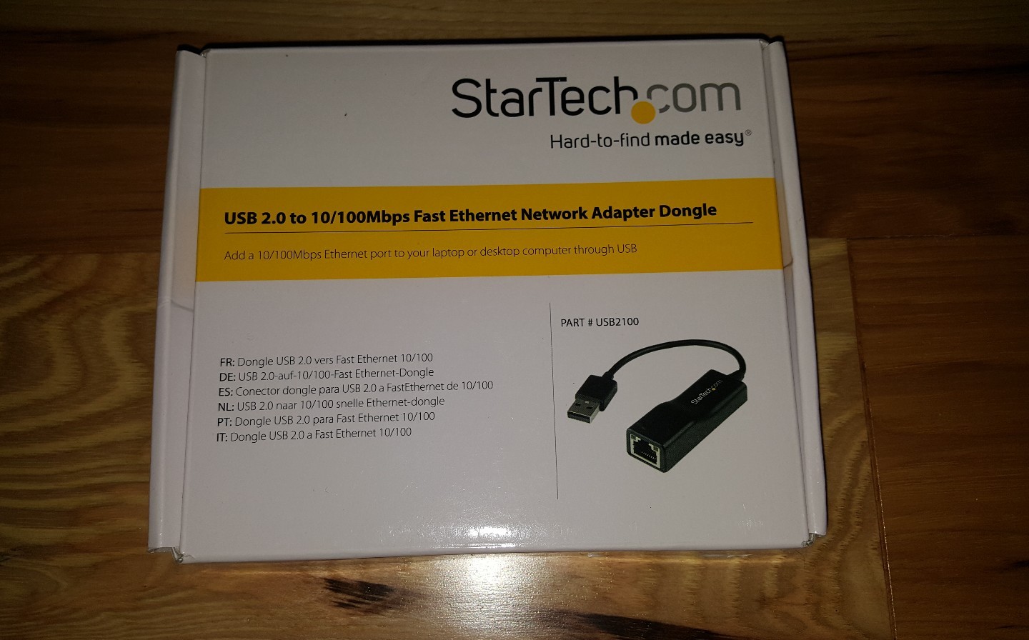 Startech.com Usb 2.0 To 10/100 Mbps Ethernet Network Adapter Dongle ...
