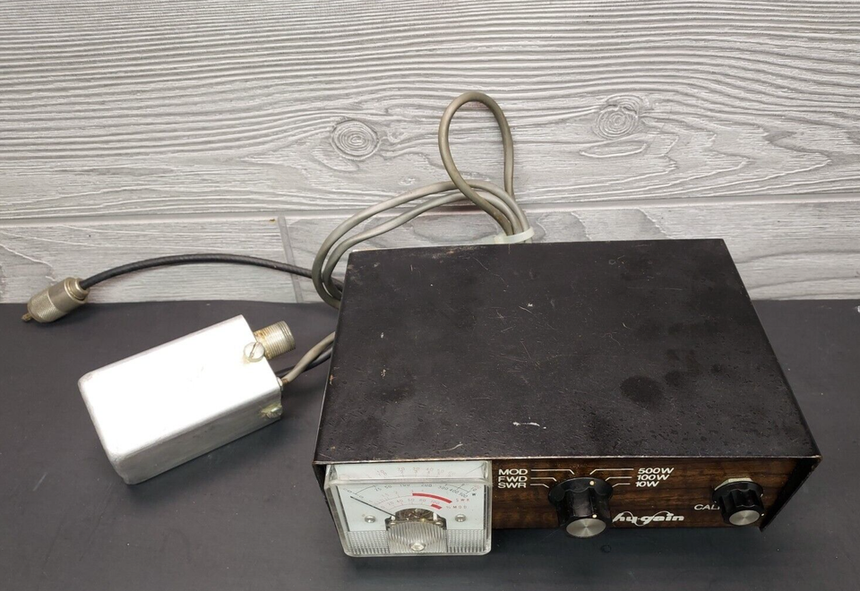 Vintage Hy-Gain Electronics CB Power Meter Model 421A Wattmeter | eBay