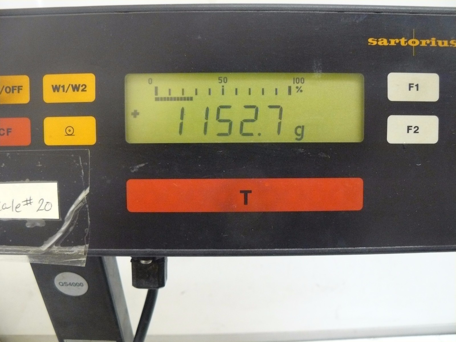 SARTORIUS QS4000 ELECTRONIC PRECISION SCALE 0.1 TO 4000 GRAMS | eBay