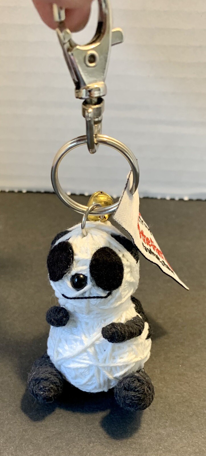 The String Doll Gang Gigi The Giant Panda keyring key chain keychain 2. ...