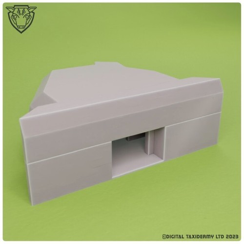 Regelbau R677 Artillery Gun Emplacement d-day WW2 00 railway 1/50 1/76 ...