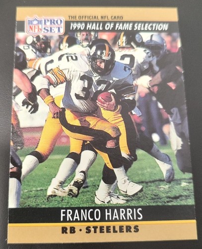 1990 NFL PRO SET - Franco Harris HoF - #25 - Steelers | eBay