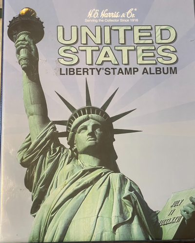 US Liberty Stamp Album with 1,079 mint US stamps in mounts (1956-1981 ...