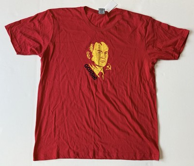 NWT Mikhail Gorbachev GORBIE Ussr Soviet Union T Shirt Sz.XL | eBay UK