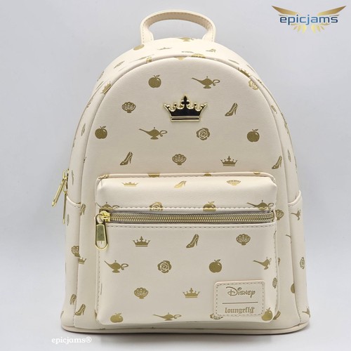 Loungefly Disney Princess Icons Mini Backpack New | eBay