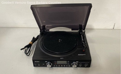 Jensen JTA-460 Turntable Record Player Radio with Built in Speakers | eBay