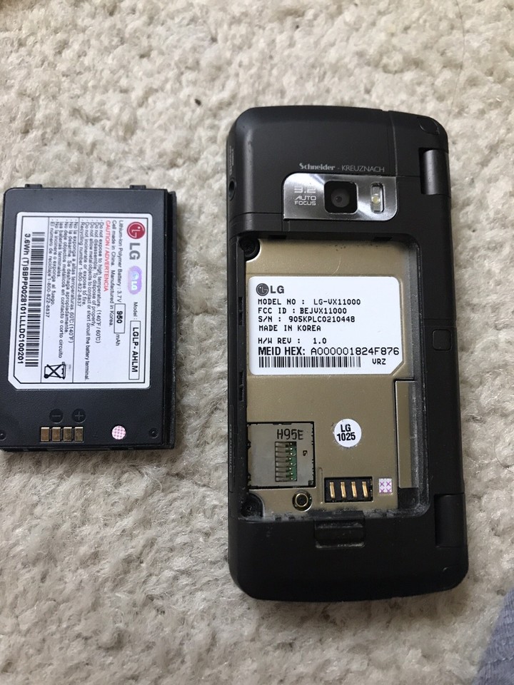 LG VX-10000s-QWERTY KEYBOARD-VERIZON CDMA Collector Phone, As Is | eBay