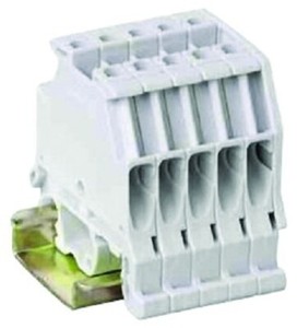 8x Legrand VIKING-3 END CAPS 2mm Thick,For Spring Terminal Blocks With ...