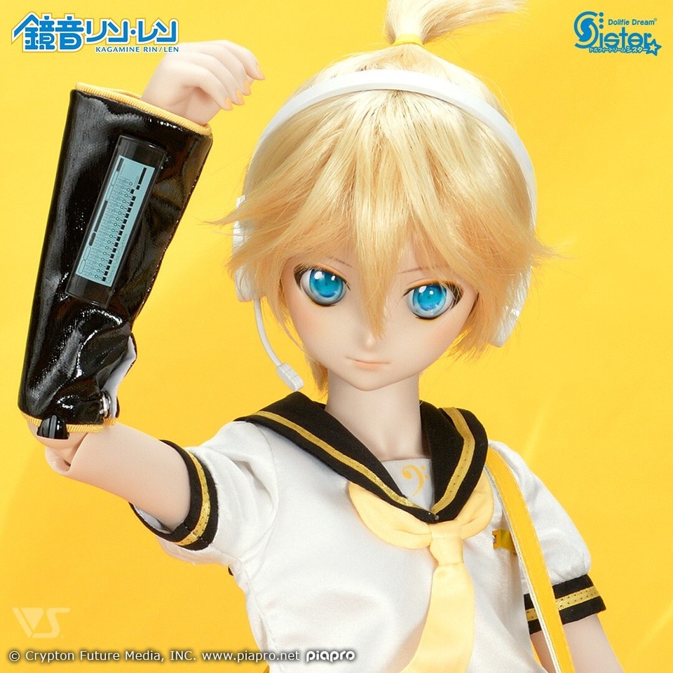 DDS Kagamine Len Reboot Volks Dollfie Dream Sister 21.4-in Doll Figure | eBay