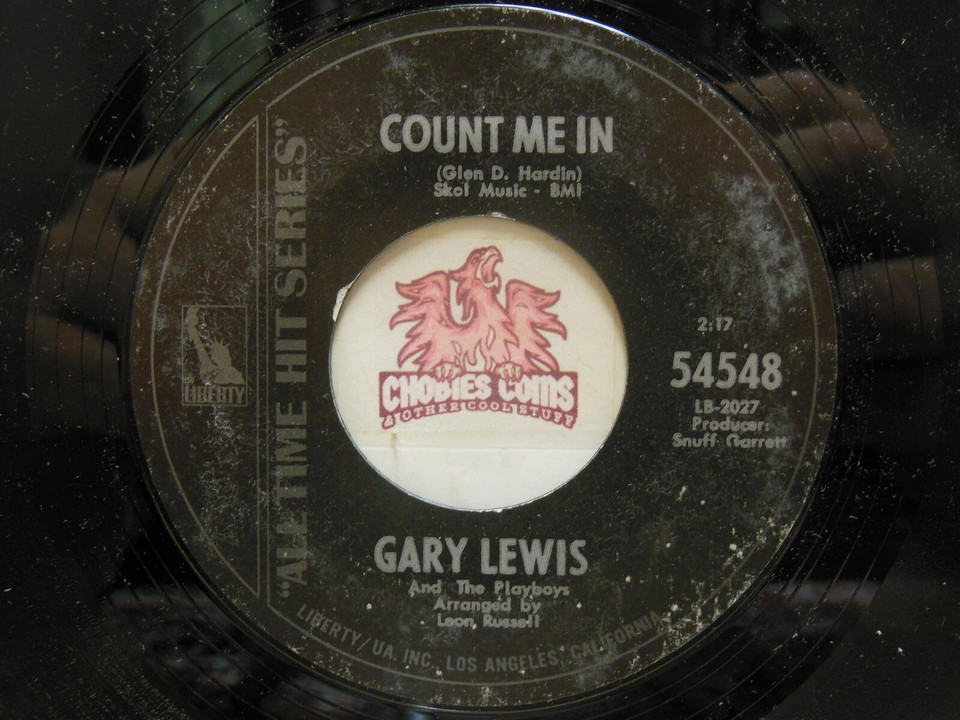 Gary Lewis And The Playboys – This Diamond Ring / Count Me In, 45 RPM ...