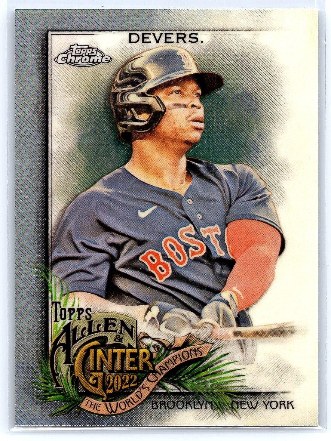 2022 Topps Chrome Allen & Ginter Silver Portrait Refractor #46 Rafael ...
