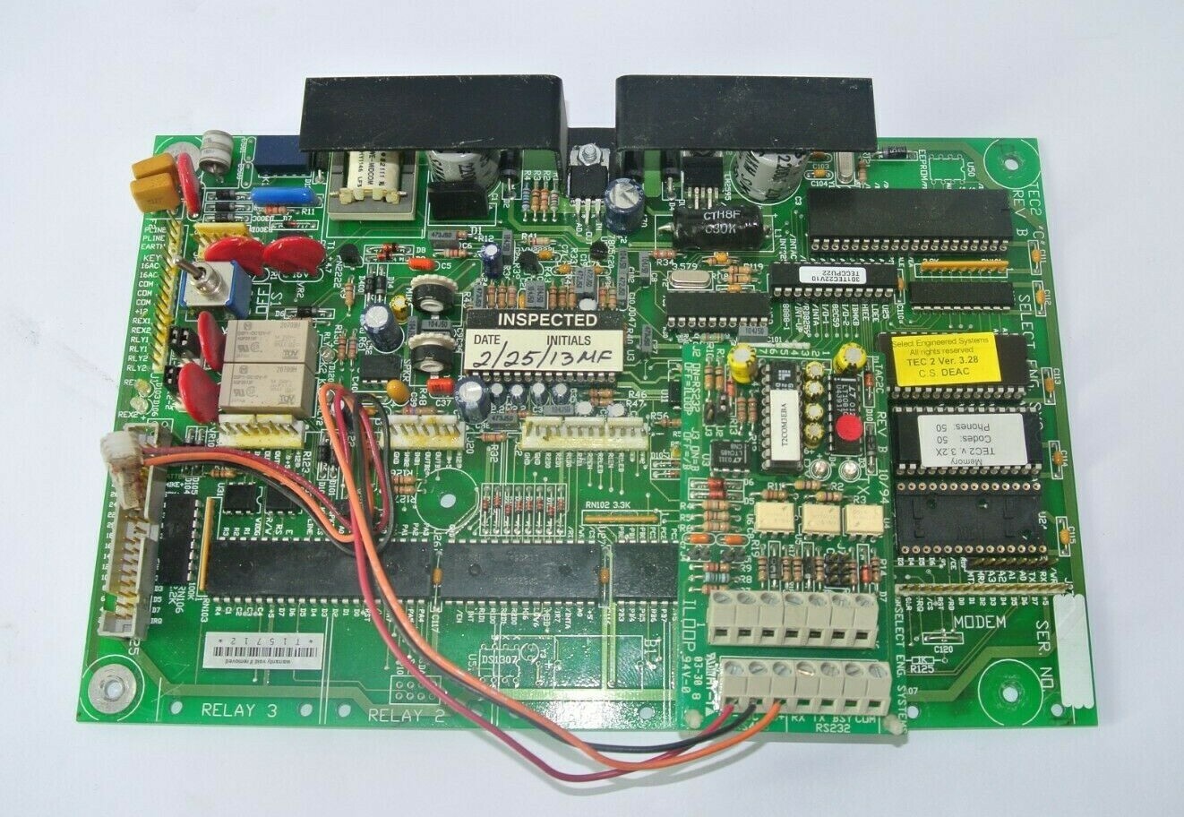 Select Engineering Systems Control Board T15712 | eBay