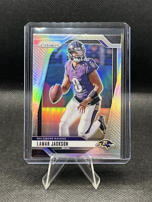 2024 Panini Prizm - Lamar Jackson #19 Silver Prizm | eBay