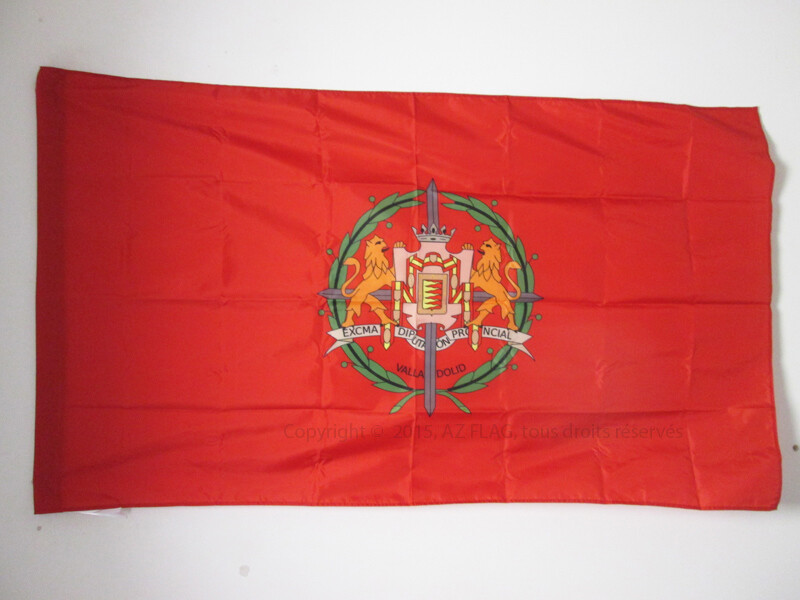 PROVINCE OF VALLADOLID FLAG 2' x 3' for a pole - VALLADOLID FLAGS 60 x ...