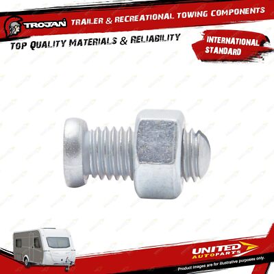 Trojan Anti Rattle Bolt Kit M12 X 1.75 Retail for Trailer Couplings ...