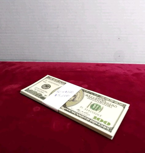 $5,000 ALBERT EINSTEIN Famous Scientist Novelty Prop Replica $100 ...