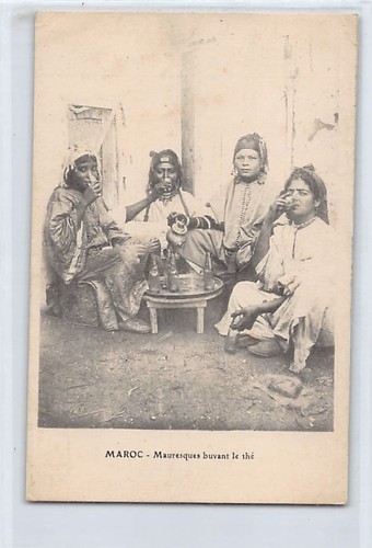 Maroc - Mauresques buvant le thé - Ed. inconnu | eBay