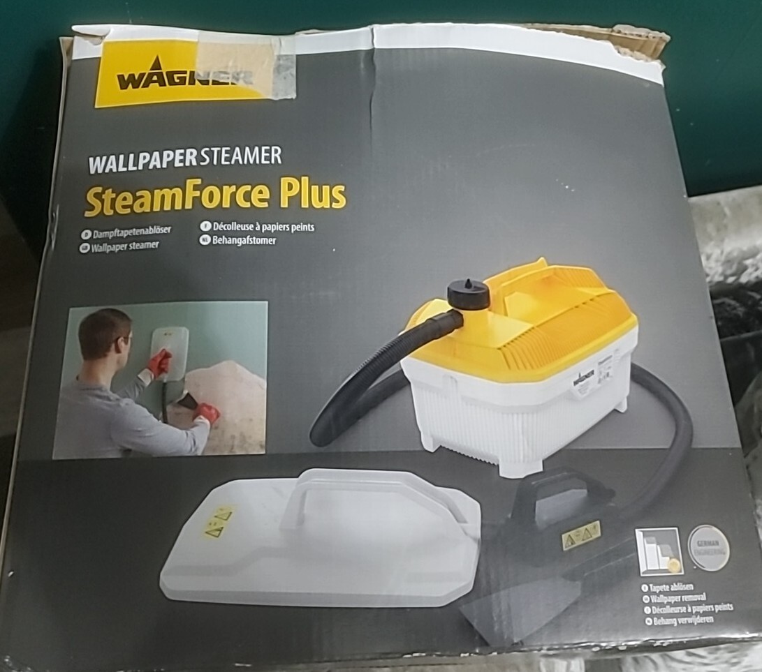 Wagner SteamForce Plus Wallpaper Stripper Steamer Remover 2000W 240V ...