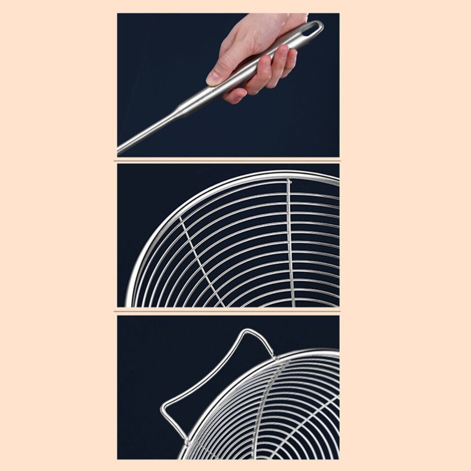 Mesh Strainer for Fremch Fries Frying Food Colander Spoon Potatoes ...