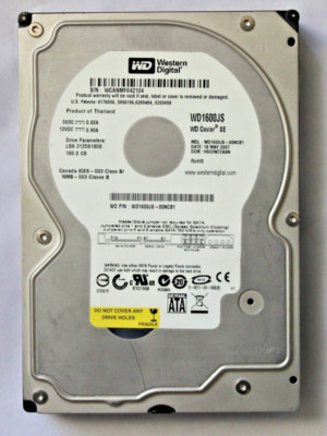 Western Digital WD1600JS 160GB Desktop Hard Drive , SATA | eBay