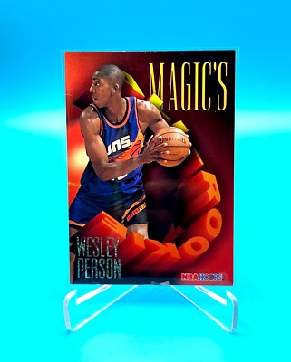 1994-95 NBA Hoops🔥Wesley Person🔥Magic's All-Rookie Team! 😮 #AR-10 (RC ...
