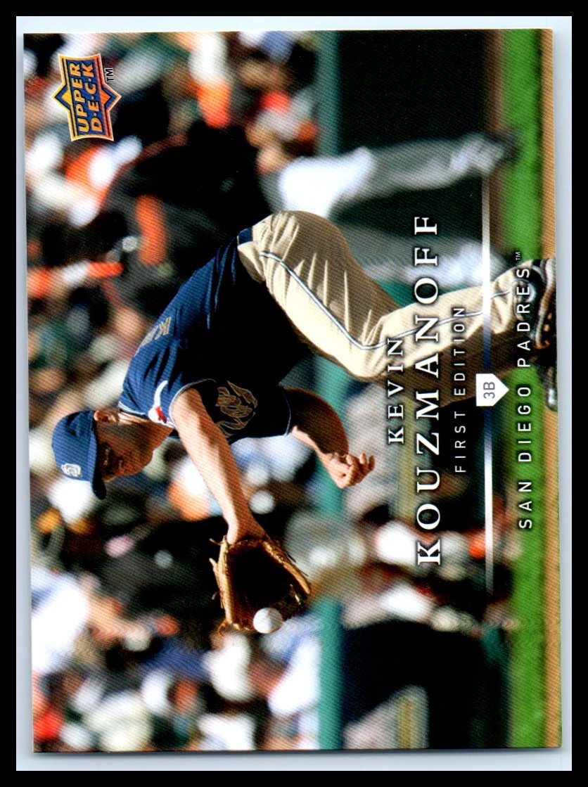 2008 Upper Deck First Edition #154 Kevin Kouzmanoff Excellent Baseball ...