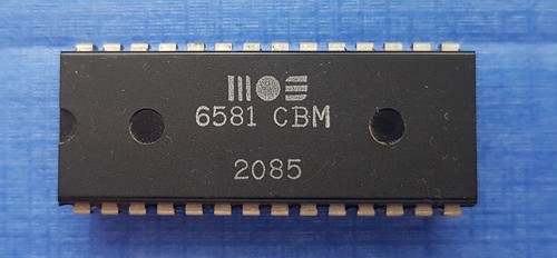 MOS 6581 CBM SID Sound Chip for Commodore 64/128 Genuine part in ESD box_2085 | eBay