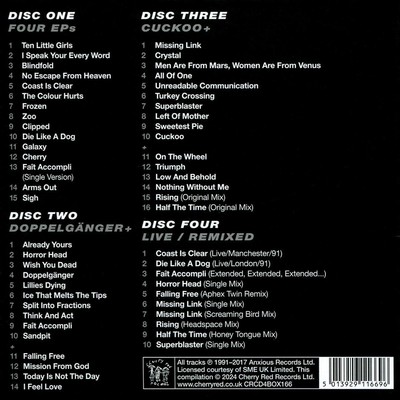 CURVE UNREADABLE COMMUNICATION: ANXIOUS RECORDINGS 1991-1993 NEW CD ...