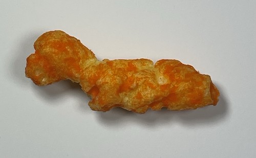 Cheeto Shaped Like A Snoopy Laying Down Peanuts Rare Shape | eBay