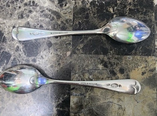 LOT OF 2 SHEFFIELD ENGLAND SIPELIA DELUXE SILVERPLATE DEMITASSE COFFEE ...