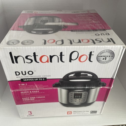 Instant Pot DUO mini 3-Quart 7-in-1 Multi-Use Programmable Pressure ...