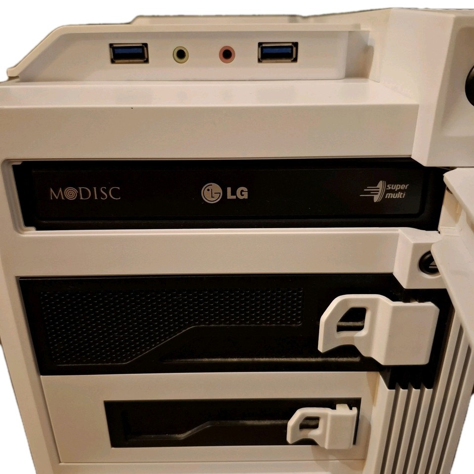 White Gaming Pc i7 4790, GTX 1060, 16GB Ram, SSD, Windows 11 Pro | eBay.de