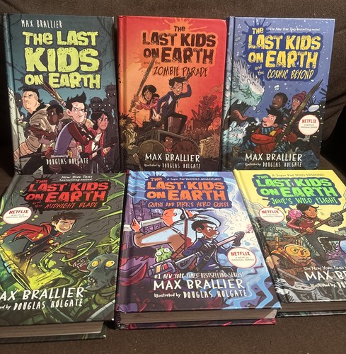 The Last Kids on Earth -6 Book Lot by Max Brallier HC (Netflix Series ...
