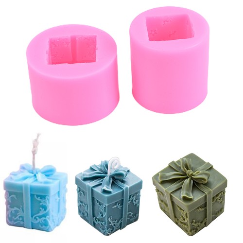 DIY Candle Mold Handmade Soap Mold Christmas Gift Box Candle Mold ...
