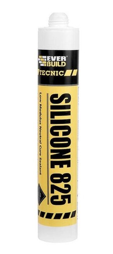 TECNIC SILICONE 825 EVERBUILD PROFESSIONAL SEALANT 380ML - VARIOUS ...