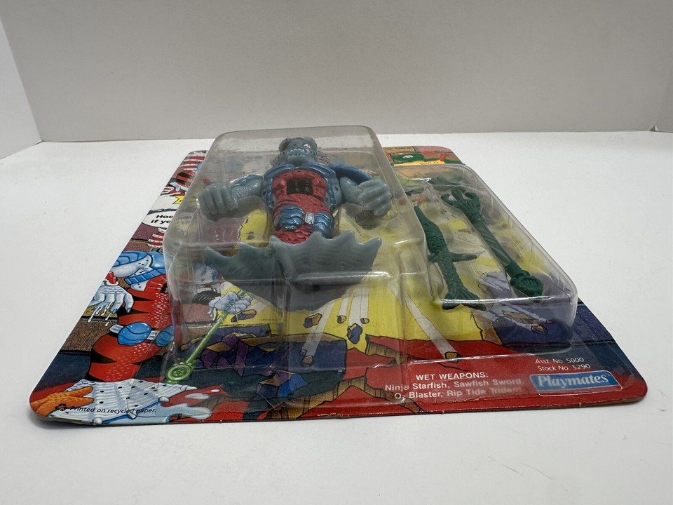 TMNT Ninja Turtles 1992 MERDUDE Playmates Action Figure New Sealed MOC ...