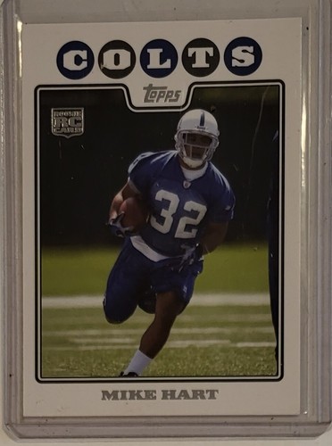 2008 Topps #353 Mike Hart Indianapolis Colts Football Card | eBay
