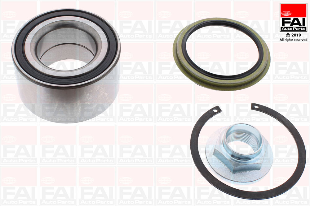 Fits Mazda MX-5 1990-2005 323 1989-2004 Ruva Front Rear Wheel Bearing ...