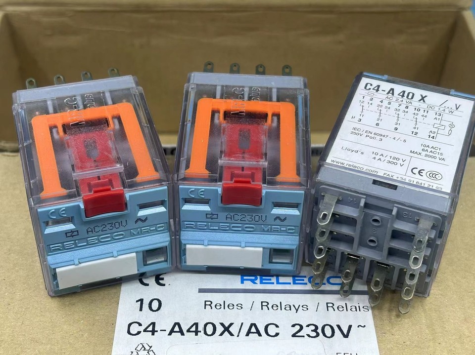 1PCE RELECO C4-A40X AC230V Electromagnetic relay 14pins | eBay