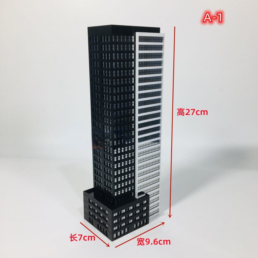 1:300 Diorama Building Model High-rise Skyscraper Scene Architectural ...